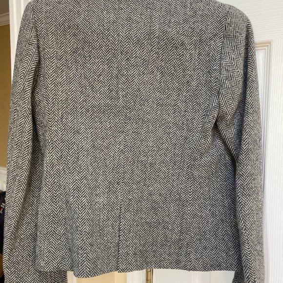Uniqlo | Jackets & Coats | New Uniqlo X Ines De La Fressange Wool Tweed Grey Suit With Pant ...